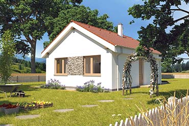 Bungalovy - projekty domů typu bungalov | DJS Architecture
